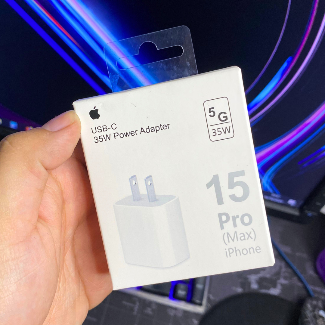 Cubo de Carga Rápida USB-C de 35W – Que Bonito Lo Barato