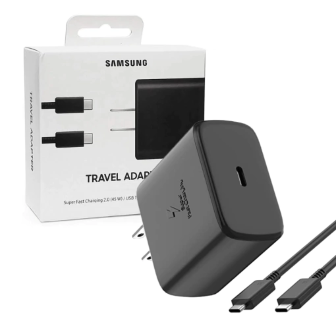 Cargador Samsung Carga Rapida 45w Tipo C – QueBonito.com